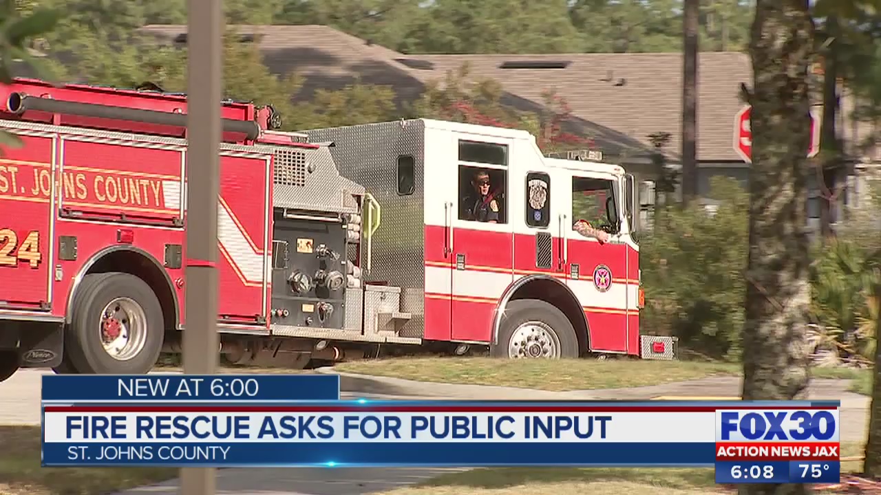 St. Johns County fire rescue holds meeting to create master plan to ...