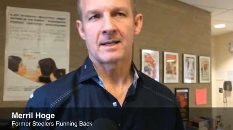 Ex-Steelers RB Merril Hoge speaks to Pittsburgh-area student athletes ...