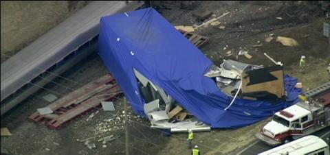 Track cleared, reopened after NC Amtrak crash