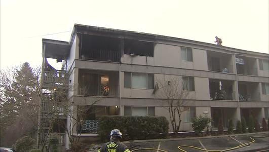Kent fire forces evacuation of 90 apartment units – KIRO 7 News Seattle