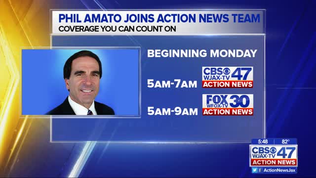 Anchor Phil Amato joins CBS47 and FOX30 Action News