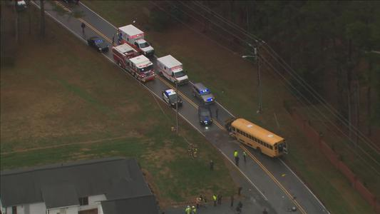 Driver killed after crashing head-on into Union County school bus ...