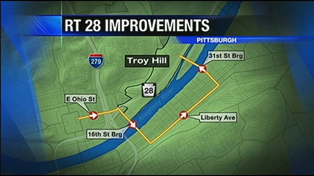PennDOT crews begin final phase of Route 28 construction project – WPXI