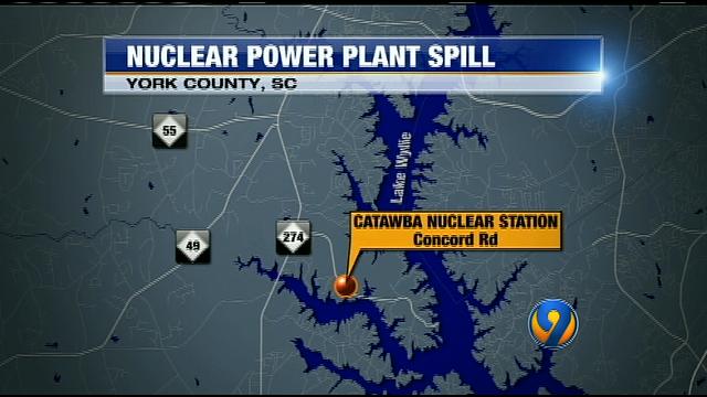 Radioactive spill reported at Catawba nuclear plant