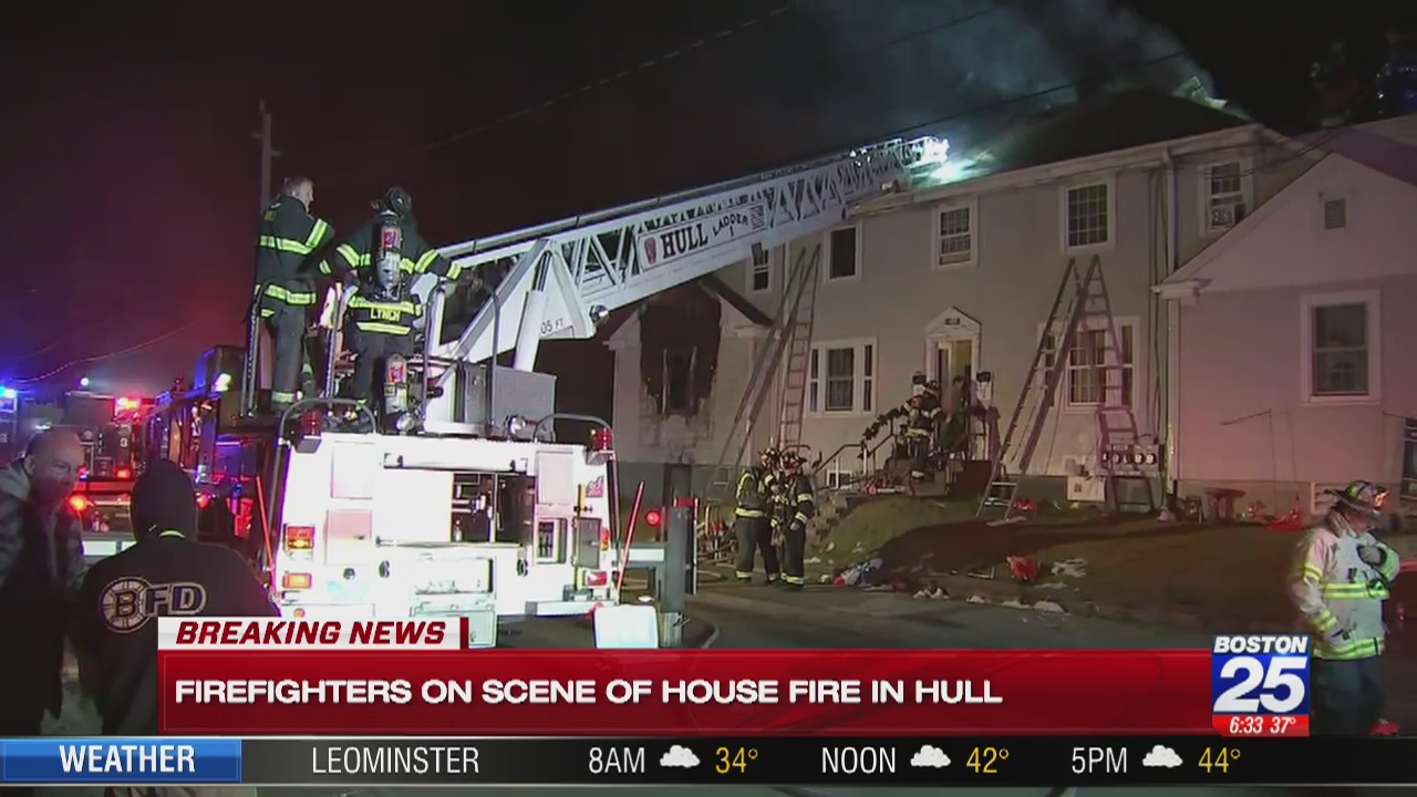 Four people injured, 1 seriously, after multi-family house fire in Hull