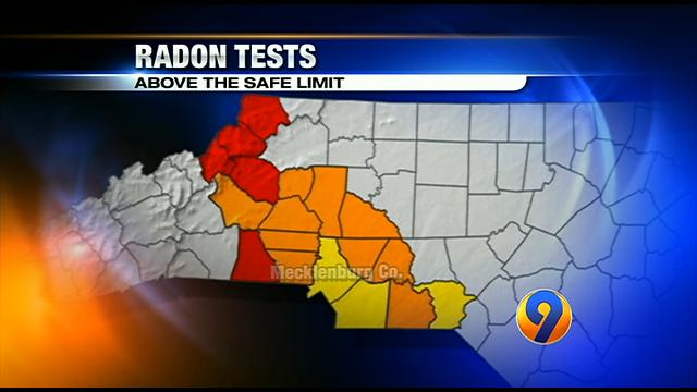 Radon Map Of North Carolina
